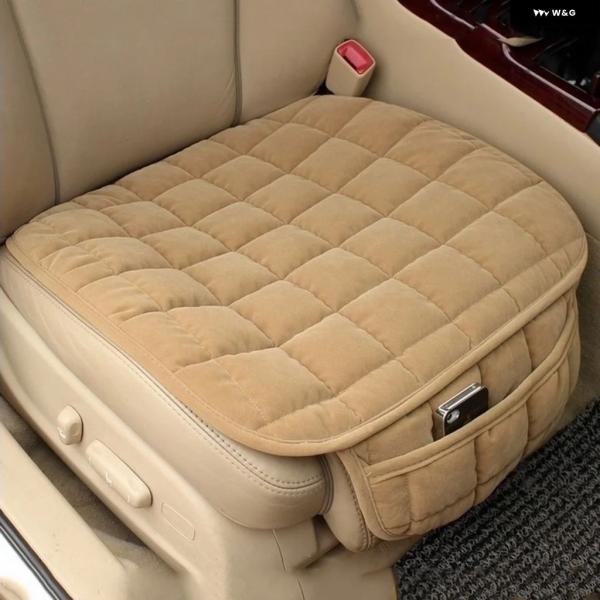 カーシートカバー 冬用 ホットシート クッション 滑り止め フロントチェアシート 通気性 パッド 車用カーシート プロテクター カスタム パーツ アクセサリーFilling:COTTONTarget Pet:NoneThickness:ST...