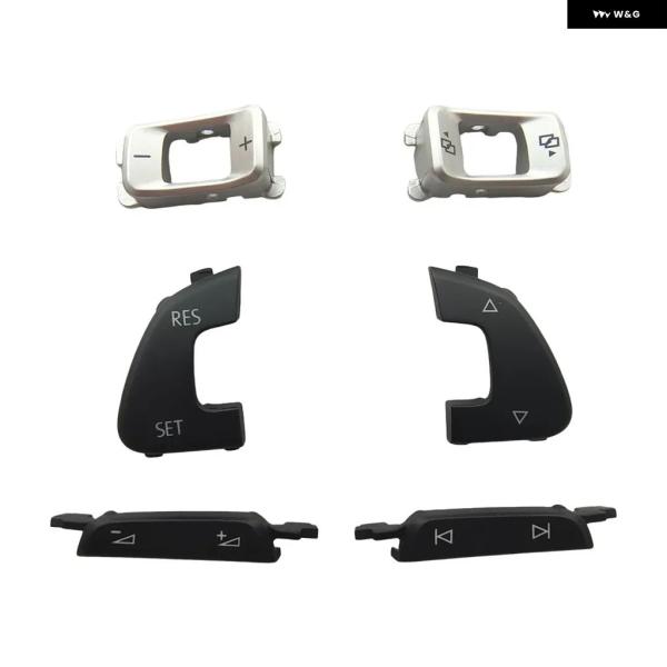 ステアリングホイール ボリューム調整 ボタン カバー キャップ トリム VW ゴルフ 7 7.5 MK7 パサート B8 ジェッタ 5G0959442 5G0959442K 1個 カスタム パーツ アクセサリーHigh-concerned ...