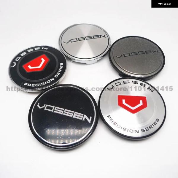 4個 68MM 63MM VOSSEN ホイールセンターキャップ ハブ カーリム ハブキャップ カバー カスタム パーツ アクセサリーHigh-concerned chemical:Noneis_customized:YesOrigin:M...