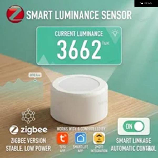 ZIGBEE 光センサー照度計 NESS モニター ZIGBEE2MQTT 対応スマートライフ TUYA アプリ ZIGBEE ハブとリモートワーク カスタム パーツ アクセサリーHigh-concerned chemical:NoneTh...