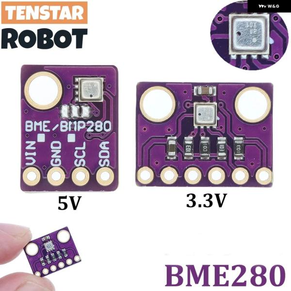 TENSTAR 3IN1 BME280 3.3V 5V デジタル気圧高度センサー I2C/SPI 高精度湿度温度 モジュール カスタム パーツ アクセサリーHigh-concerned chemical:Noneis_customized:...