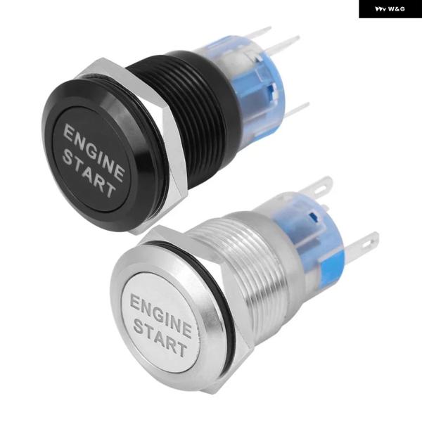 エンジン 始動 プッシュ ボタン スイッチ イグニッション スタータースタート ボタン スイッチ エンジン 始動 12V 防水 カスタム パーツ アクセサリーHigh-concerned chemical:NoneSpecial Featu...