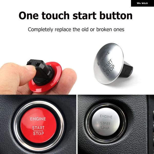 メルセデス W176 W207 C E S GCL ML GL クラス エンジン 始動ストップ プッシュ ボタン カスタム パーツ アクセサリーItem Weight:10gItem Height:25 mmItem Width:35 mm...