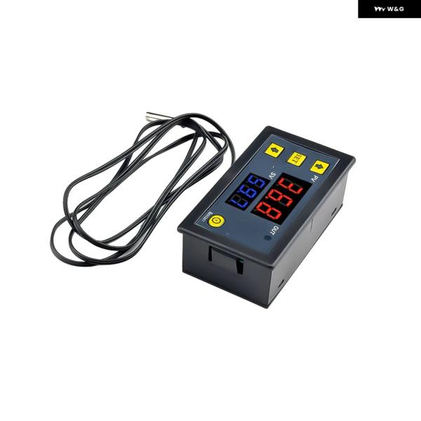 W3230 デジタル温度 コントローラ ー 12V 24V 220V サーモスタット レギュレーター 加熱冷却 制御 サーモレギュレーター 産業用ツール カスタム パーツ アクセサリーBattery Included:NoHigh-conc...