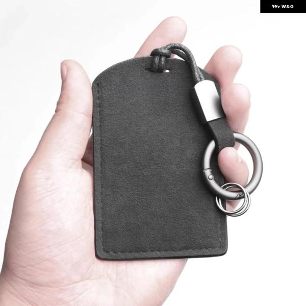 クラシック カーカードキーカバー キーレザーケース 8.8X5.8CM テスラ BMW トヨタ ホンダ NFC カードケース キーリング カスタム パーツ アクセサリーHigh-concerned chemical:NoneBrand Na...