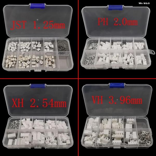 JST 1.25/PH2.0/XH2.54/SM2.54/JST SYP 2P/VH3.96 オスプラグ + メスソケット ハウジング ターミナルピン ヘッダー ワイヤコネクタ カスタム パーツ アクセサリーEU LVD Voltage:L...