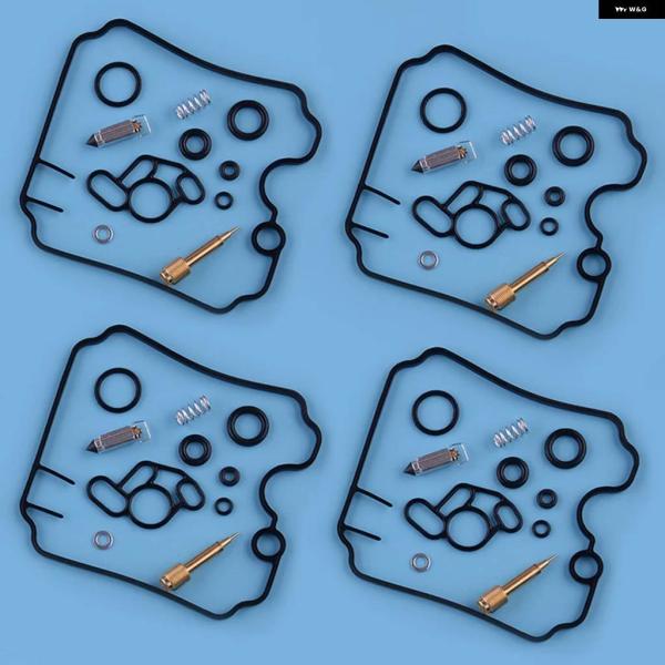 キャブレター リペアフローティングニードル混合キット 4セット オートバイ バイク ヤマハ FZR 1000 GENESIS EXUP 3LE TDM 850 4TX H 3VD N 4CM カスタム パーツ アクセサリーHign-conc...