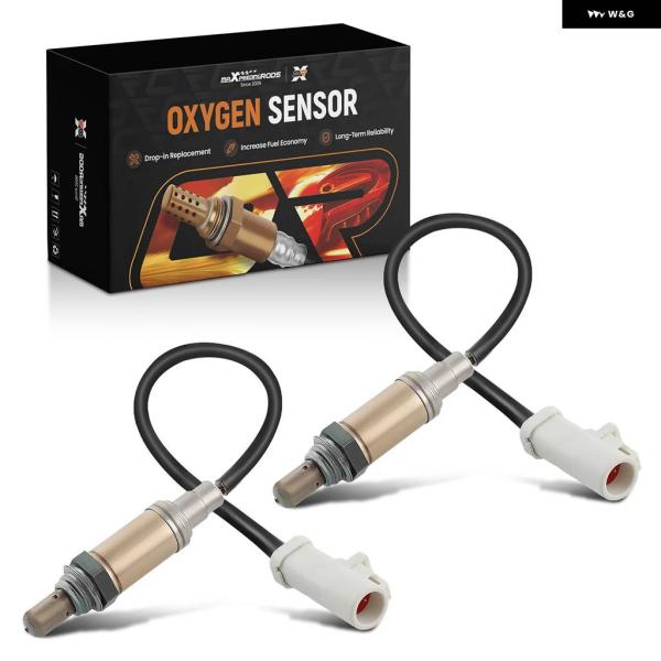 2XオキシセンサーO2センサー上流下流 フォード F-150 F250 F350 1995新 カスタムパーツ アクセサリー 交換用部品Hign-concerned Chemical:NoneSensor Type:Photoelectric...