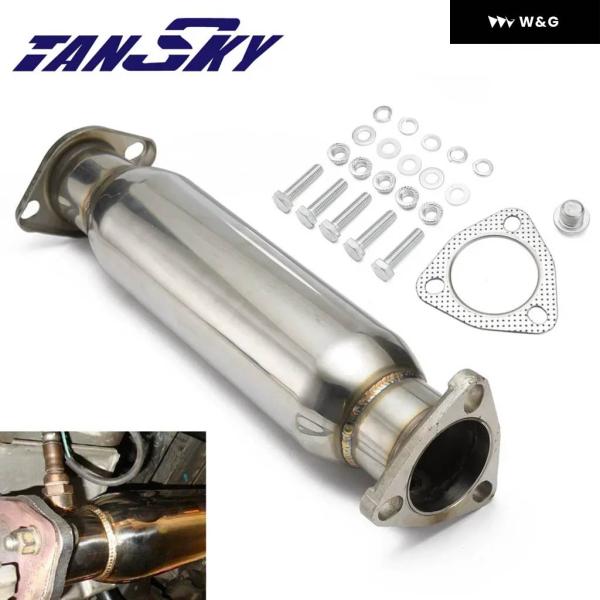 エキゾースト スポーツキャット ダウン パイプ ハイフロー テスト パイプ キャット アキュラ インテグラ ホンダ シビック CRX デルソル 86-01 EPMF9001Hign-concerned Chemical:NoneMateri...