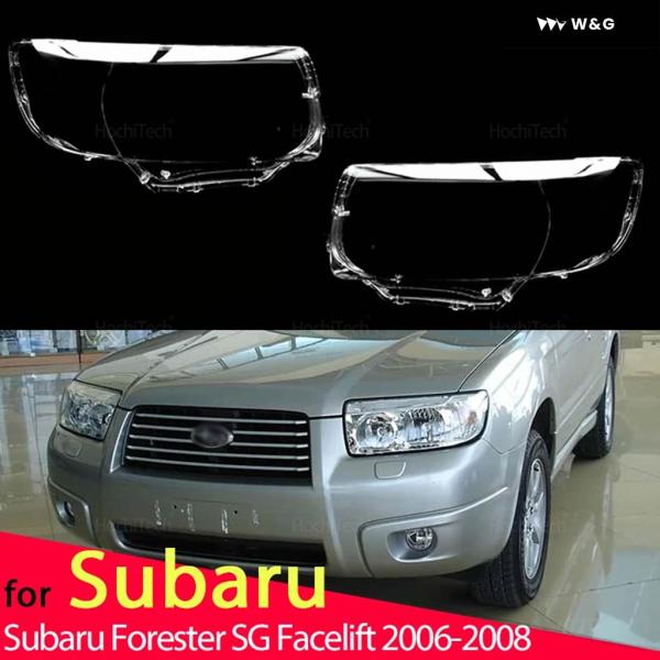 スバル フォレスター SG フェイスリフト 2006-2008 ヘッドランプ 交換 クリアライト シェル ヘッドライト ハウジング カバーHign-concerned Chemical:NoneSpecial Features:Car He...