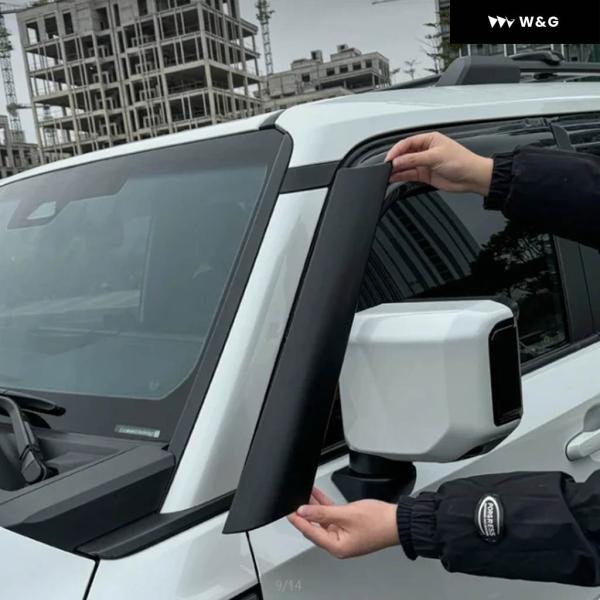 レクサス GX550 GX550H コラム 装飾 ストリップ サスペンションルーフウィンドウ 24+ GX550 フロントストップポスト ブライトストリップカスタムHign-concerned Chemical:NoneBrand Name...