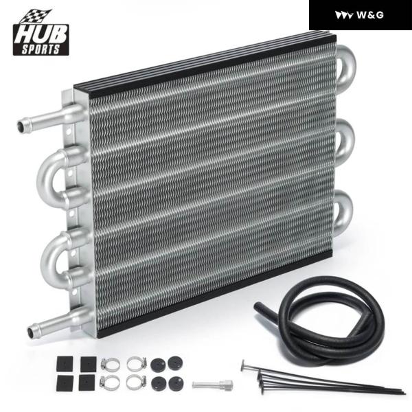 汎用 6列 アルミ リモートトランス ミッション オイルクーラー オート マニュアル ラジエーター コンバーター HU-HYOC403Special Features:UniversalItem Diameter:00inchItem We...