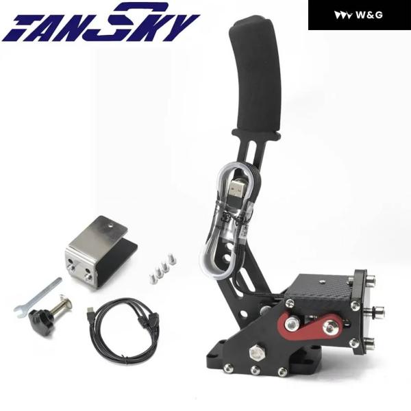 ゲーム ブレーキ システム 14ビット ホールセンサー USB ハンドブレーキ SIM ゲーム G25/27/29 T300 T500 ダートラリー EPB00770DZHign-concerned Chemical:NoneMateria...