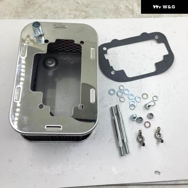 エア エアクリーナー エンピ ウェーバー デロルト キャブレター 32/ 36 DGEV DGV DGAV 38DGES DGAS クローム エア フィルター 65MMPlacement on Vehicle:frontCountry/Re...