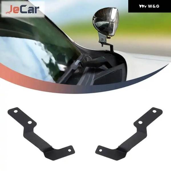 フロント エンジン フードカバー ランプ ホルダー ウィンドシールド ライト ブラケット 4RUNNER 2010-2023 UP 車 外装 アクセサリー カスタムパーツ アクセサリー 交換用部品Hign-concerned Chemica...