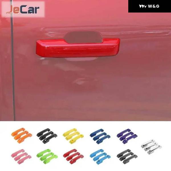 アウター ドアハンドル シェル ABS ステッカー デコレーションカバー フォード ブロンコ 2021年以降 装飾 品 外装 モールディングアクセサリー カスタムパーツ アクセサリー 交換用部品Hign-concerned Chemical...