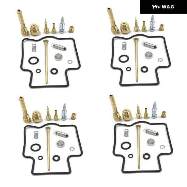 カワサキ ZZR400 1990-2006 ZZR 400 オートバイ バイク キャブレター リペアキット ガスケット ニードル バルブ 4セット カスタムパーツ アクセサリー 交換用部品Origin:Mainland ChinaItem ...