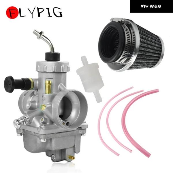 28MM キャブレター エア フィルター 付き VM24 ヤマハ ブラスター 200 YFS200 DT125 TTR125 YZ80 DT175 RM80 RM85 ダート オートバイ バイク カスタムパーツ アクセサリー 交換用部品Hi...