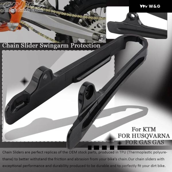 オートバイ バイク TPUリア チェーン スライダー スイングアーム プロテクション HUSQVARNA TC 50 65 MINI TC65 TC50 EE3 EE5 ELECTRIC E-MINIS KTM SX カスタムパーツ アクセ...