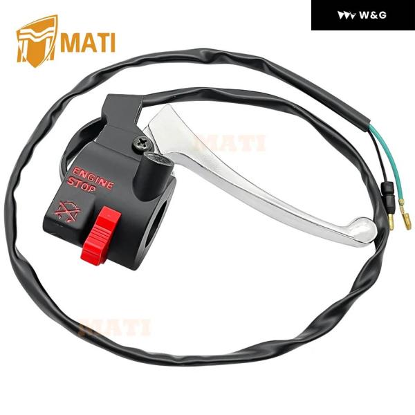 右スタートストップキルスイッチブレーキ レバー ホンダ CRF50 CRF50F 2004-2023 35130-GEL-D61 35130-GEL-A01 53175-GR2-010 カスタムパーツ アクセサリー 交換用部品Hign-co...