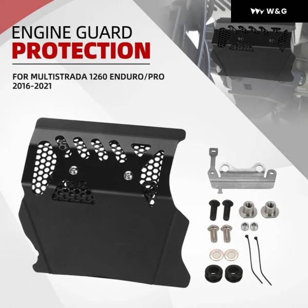ドゥカティ MULTISTRADA 1260 ENDURO/PRO 2016 2017 2018-2021 オートバイ バイク エンジン ガード アクセサリー バッシュ スキッドプレート マッドガード カバー カスタムパーツ アクセサリー ...