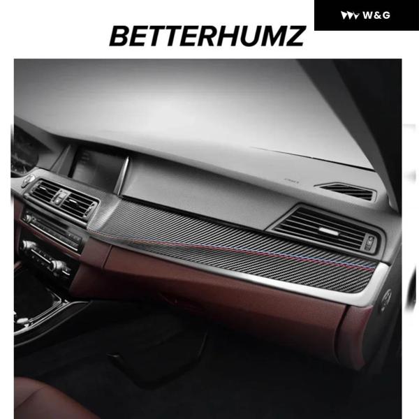 カーボン BMW F10 F18シリーズ 5 ダッシュボード パネル トリム カバー 計器パフォーマンス ステッカー 車内チューニングアクセサリー カスタムパーツ アクセサリー 交換用部品Hign-concerned Chemical:No...