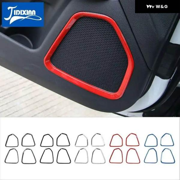 車内ドア オーディオ サウンド スピーカー 装飾 カバー トリム ステッカー ジープ コンパス 2017-2022 カーアクセサリー カスタムパーツ アクセサリー 交換用部品Hign-concerned Chemical:NoneItem ...
