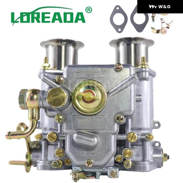 キャブレター ウェーバー 40DCOE 40 DCOE ツインチョーク キャブレター 19550.174 4気筒 6気筒 1975-1992 VW 水冷 V8 エンジン カスタムパーツ アクセサリー 交換用部品Placement on Ve...