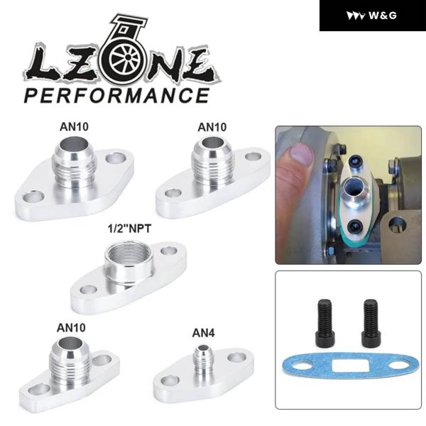ターボオイルリターン/ドレンフランジ アダプター メス オス AN4 AN10 1/2NPT T25 T28 T30T3/T4 GT28-GT55 1JZ 2JZ GTE カスタムパーツ アクセサリー 交換用部品Hign-concerned...