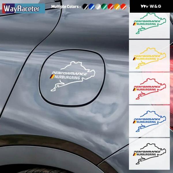 車用燃料 タンクキャップ デカール ウィンドウ ニュルブルクリンク ドイツ ステッカー メルセデス ベンツ A C E CLA GLA GLC GLE AMG W176 W204 W205 W177 W212 カスタムパーツ アクセサリー ...