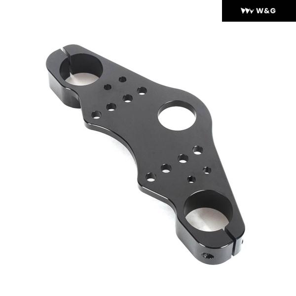 オートバイ バイク パーツ フォーク トリプルクランプトッププレート アルミ ブラック BMW R75 R80 R90 R100 1985+ カスタムパーツ アクセサリー 交換用部品Item Width:0inchItem Weight:0...