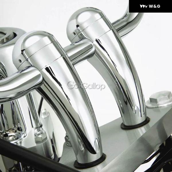 オートバイ バイク 1インチ クローム ハンドルバー ライザー ホンダ シャドウ スピリット VT750 VTX 1300 1800 C/ ヤマハ V-STAR XVS 650 1100 クラシック カスタム カスタムパーツ アクセサリー ...