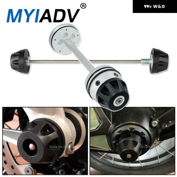 オートバイ バイク フロントリア ホイール プロテクター アクスル フォーク クラッシュ スライダー BMW R1200GS R1250GS アドベンチャー 2013-2021 GS R1200 R1250GSA カスタムパーツ アクセサリ...