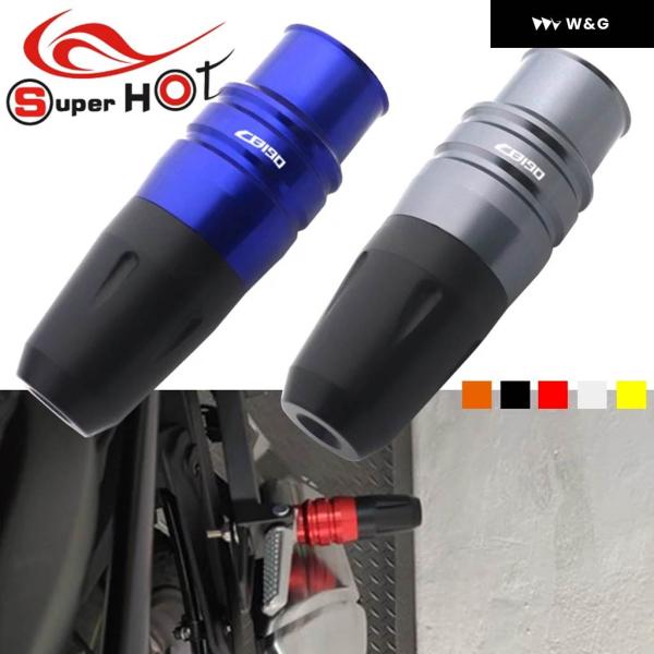 ホンダ CB190R CB190X CB190SS CB 190R 190X 190SS オートバイ バイク アクセサリー 落下防止 排気 スライダー クラッシュ パッド スライダー カスタムパーツ アクセサリー 交換用部品Item Wei...