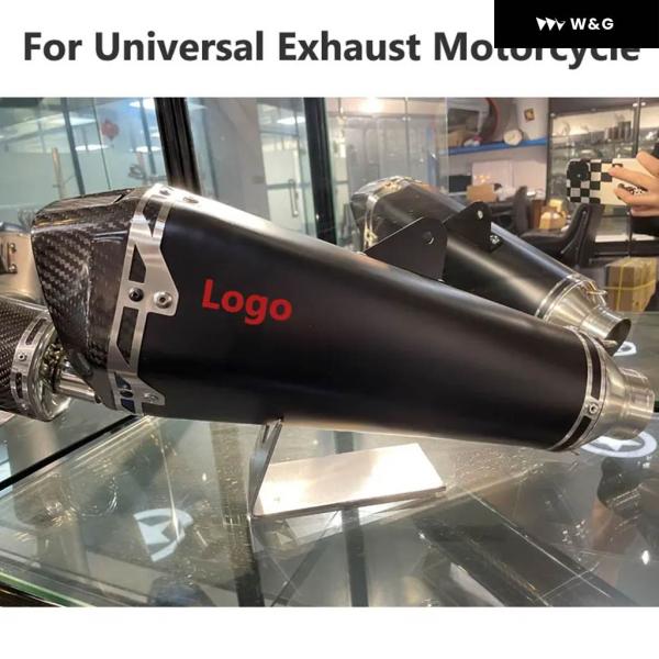 モトクロス 排気チップ オートバイ バイク マフラーSILENCIEUX MOTO MODIFIED RACING PITBIKE パイプ システム S1000RR FZ6 CB650R HORNET 600 カスタムパーツ アクセサリー ...