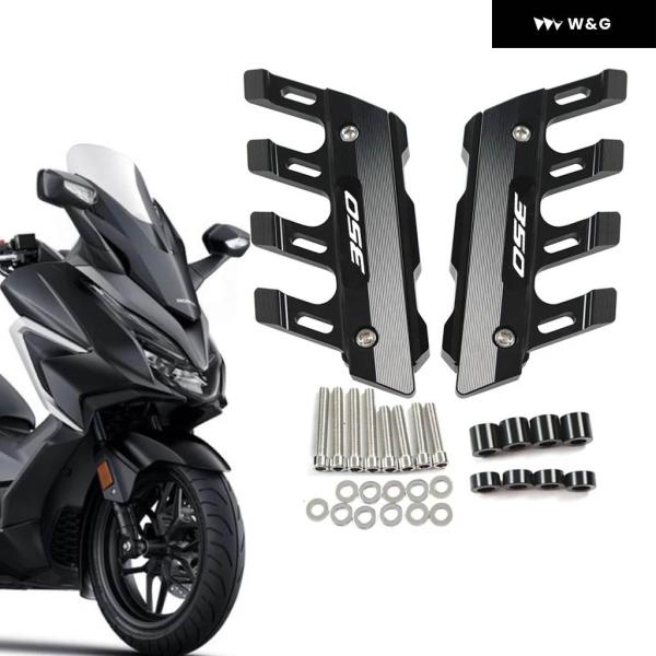 ホンダ FORZA350 フォルツァ 125 250 300 350 オートバイ バイク CNC アルミフロントフェンダー スライダー ガード ACCESSORIE カスタムパーツ アクセサリー 交換用部品Protective parts:...