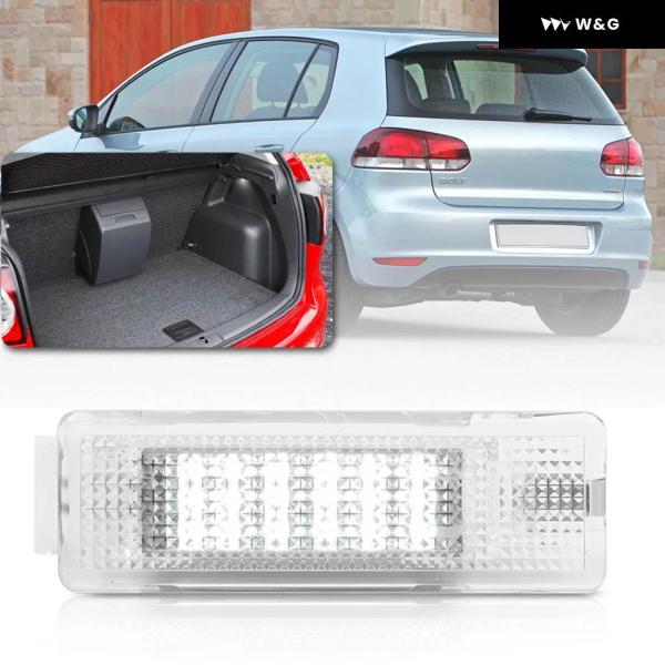 1X ホワイト LED インテリア ブート トランク ラゲッジ コンパートメント ライト VW ゴルフ ジェッタ パサート B6 B7 B8 セダン ワゴン バリアント カーゴ エリア ランプ カスタムパーツ アクセサリー 交換用部品Hig...