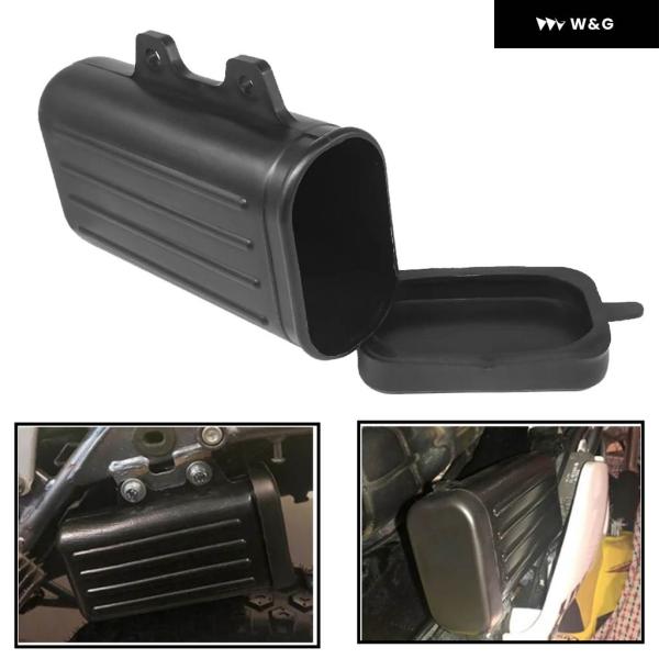 オートバイ バイク ピットダートトレイル ボックス ホルダー ボトルオフロード モトクロス ツール ボックス チューブ コンテナ スズキ DR250 DR200ジェベルTW200 TW225 カスタムパーツ アクセサリー 交換用部品Spec...