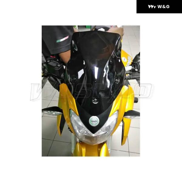 オートバイ バイク フロントガラス スクリーン 2010-17 ベネリ BJ600 BN600I BN BJ 600 I ブラック クリア カスタムパーツ アクセサリー 交換用部品Item Weight:0.3kgItem Height:0...