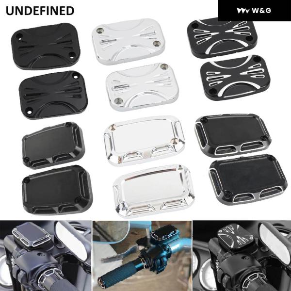 オートバイ バイク フロントブレーキ リザーバー マスター シリンダー CNCカバー ハーレー ツーリング ロードキング ストリートエレクトラグライド ウルトラリミテッドVロッド カスタムパーツ アクセサリー 交換用部品Protective...