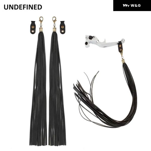 オートバイ バイク ブレーキ レバー レザー スカル リベット フリンジ カフェレーサー クラッチ レバー グリップ カバー タッセル ハーレー インディアン オールド スクール オートバイ バイク カスタムパーツ アクセサリー 交換用部品...