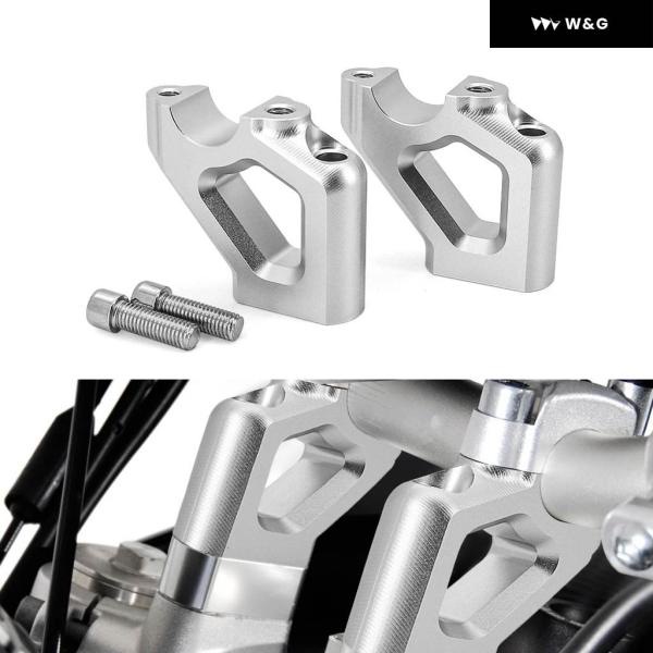 オートバイ バイク アクセサリー ハンドルバー ライザー ドラッグ ハンドルバー クランプ 延長 アダプター TIGER 800 XC XCX XCA EXPLORER 1200 カスタムパーツ アクセサリー 交換用部品Model Name...