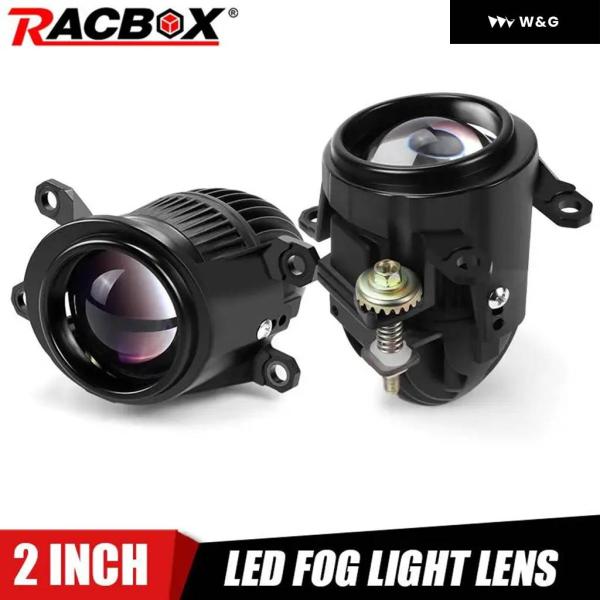 2インチ バイLED フォグランプ トヨタ カローラ クロス/C-HR/カムリ/ヤリス/ヴィオス/プリウス/ハイラックス レボ/シエンタ PTF プロジェクター ミニレンズ LED ランプ カスタムパーツ アクセサリー 交換用部品Hign-...