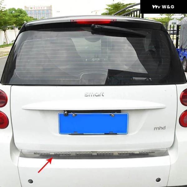 車用リア バンパー プロテクター ガード 傷防止 トランク ドアエントリーガード アクセサリー トリム カバー SMART 451 2007 - 10 カスタムパーツ アクセサリー 交換用部品Category:3DType Of Stick...