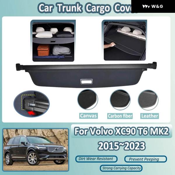 ボルボ XC90 T6 MK2 アクセサリー 2015~2021-23 車 トランク カーテンラックパーティション インテリア プライバシーセキュリティシェード カーパーツ カスタムパーツ アクセサリー 交換用部品Hign-concerne...