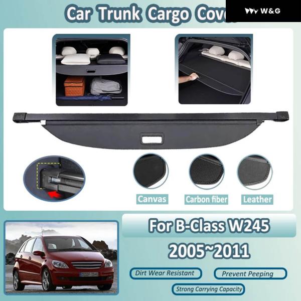 メルセデス ベンツ B クラス W245 アクセサリー 2005~2011 トランク カーテン 車 プライバシー セキュリティ シェード トレイ ツール パーティション カスタムパーツ アクセサリー 交換用部品Hign-concerned ...