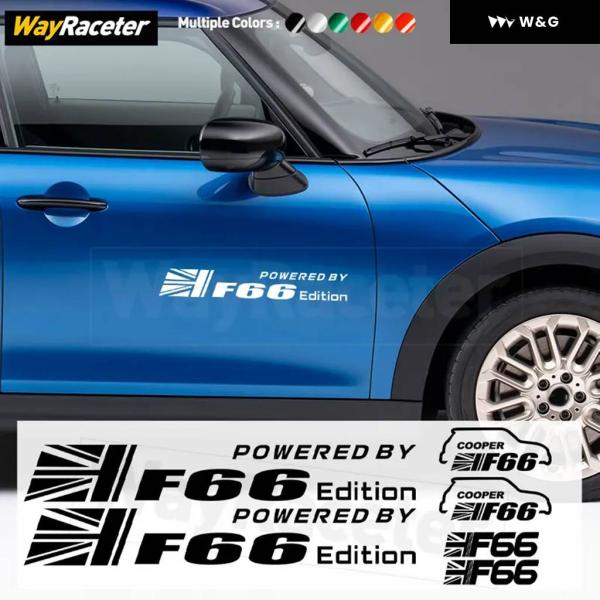 ユニオンジャック ドア サイドウィンドウ トランク ステッカー 反射ビニール デカール MINI COOPER 2024 2025 F66 JCW JOHN COOPER WORKS アクセサリー カスタム パーツ アクセサリーHign-c...