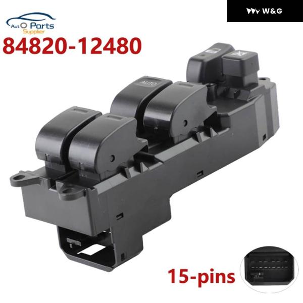 84820-12480 車用電動パワーウィンドウスイッチ トヨタ カローラ CE120 NZE120 ZZE121 ZZE122 84820-0F040 84820-12460 8482012480 カスタム パーツ アクセサリーHign-...