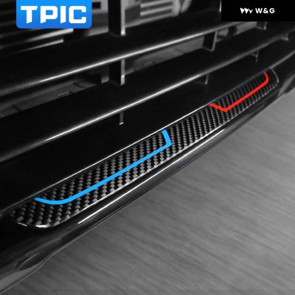 BMW X3 G01 G08 X4 G02 2021-2024 カーボン フロント バンパー リップ ステッカー ストリップ チューニング デコレーション 車 外装 アクセサリー カスタム パーツ アクセサリーHign-concerned ...