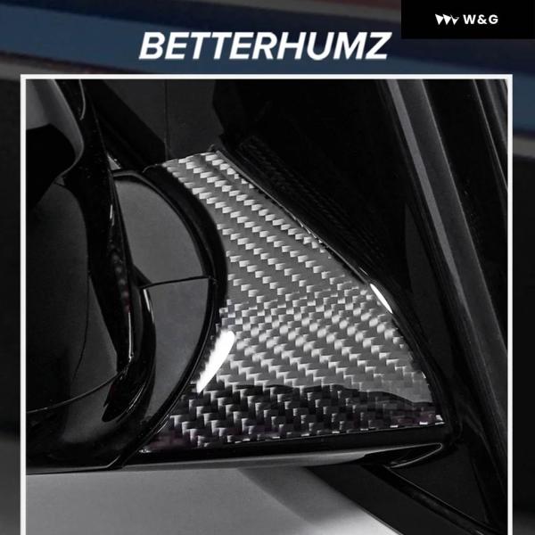 カーボン BMW X3 G01 G08 X4 G02 2017-2024 自動車用バックミラー トリム ステッカー プロテクター 装飾 車 外装 アクセサリー カスタム パーツ アクセサリーHign-concerned Chemical:N...